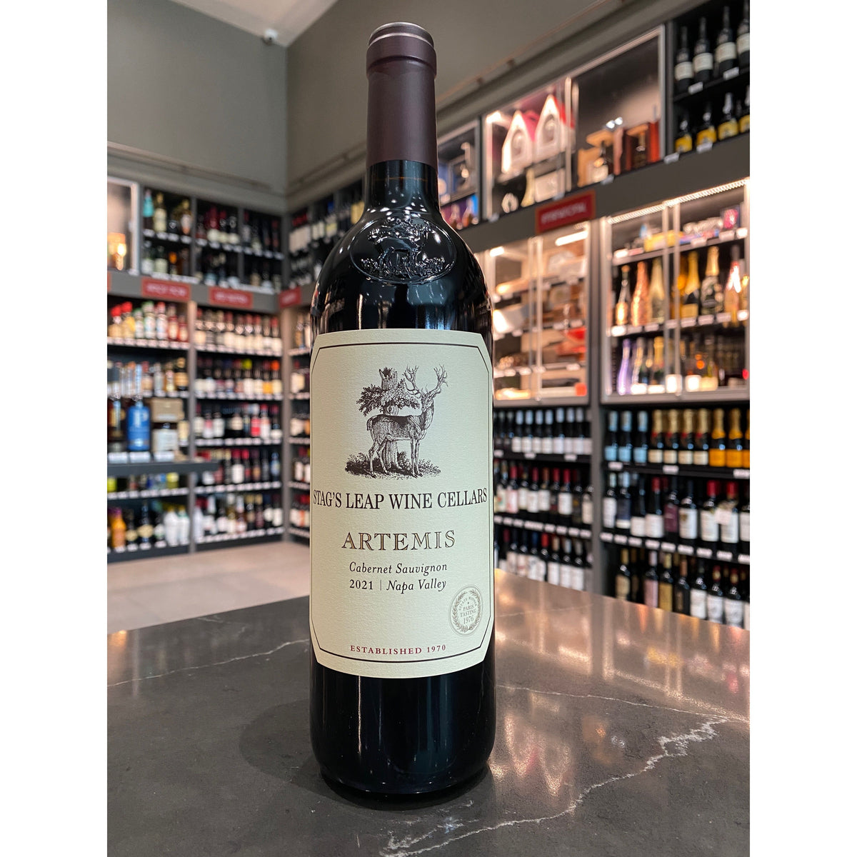 Artemis Stags Leap Wine Cellars Cabernet Sauvignon 2021 Napa Valley ...