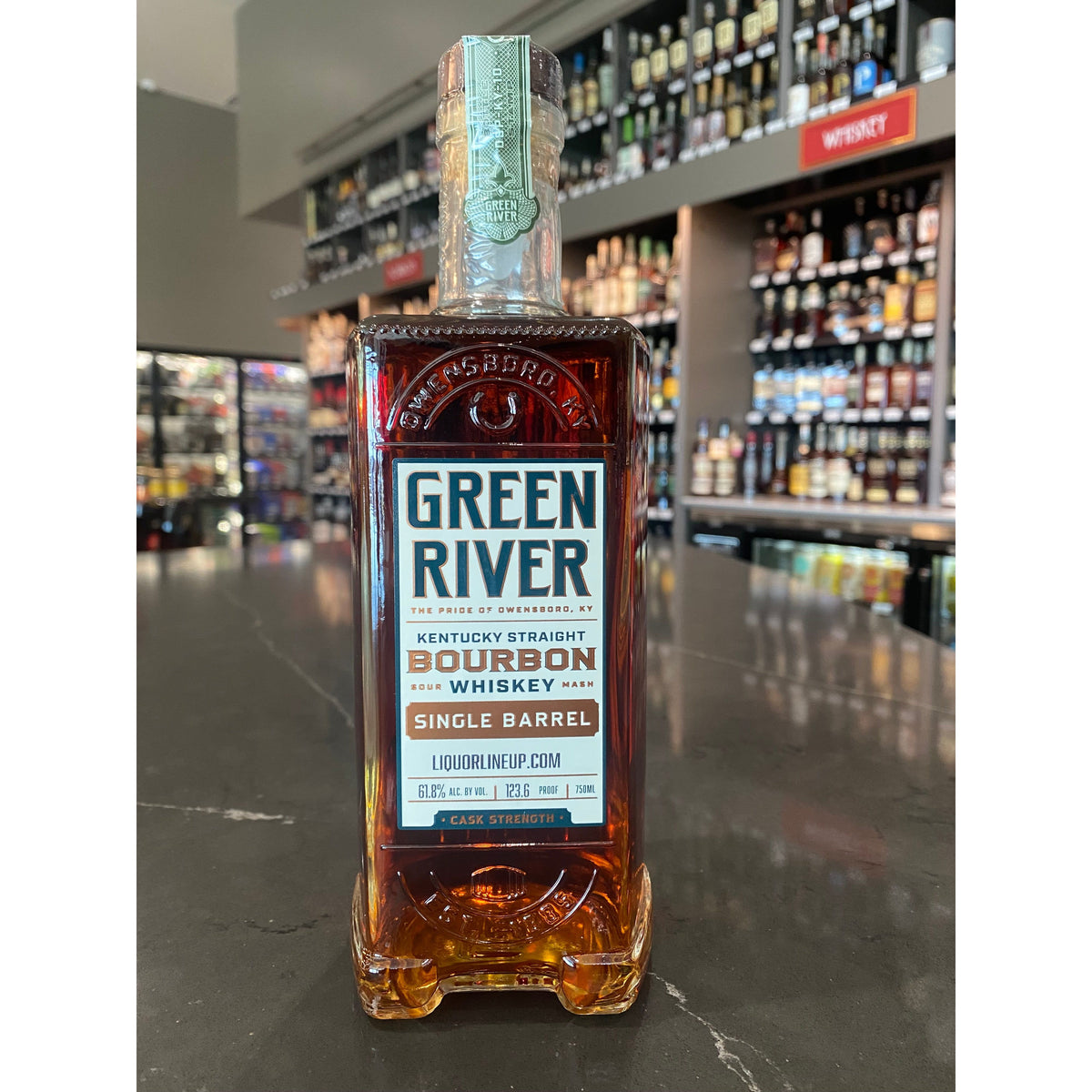 GREEN RIVER | SINGLE BARREL BOURBON | LIQUOR LINEUP STORE PICK | CASK ...