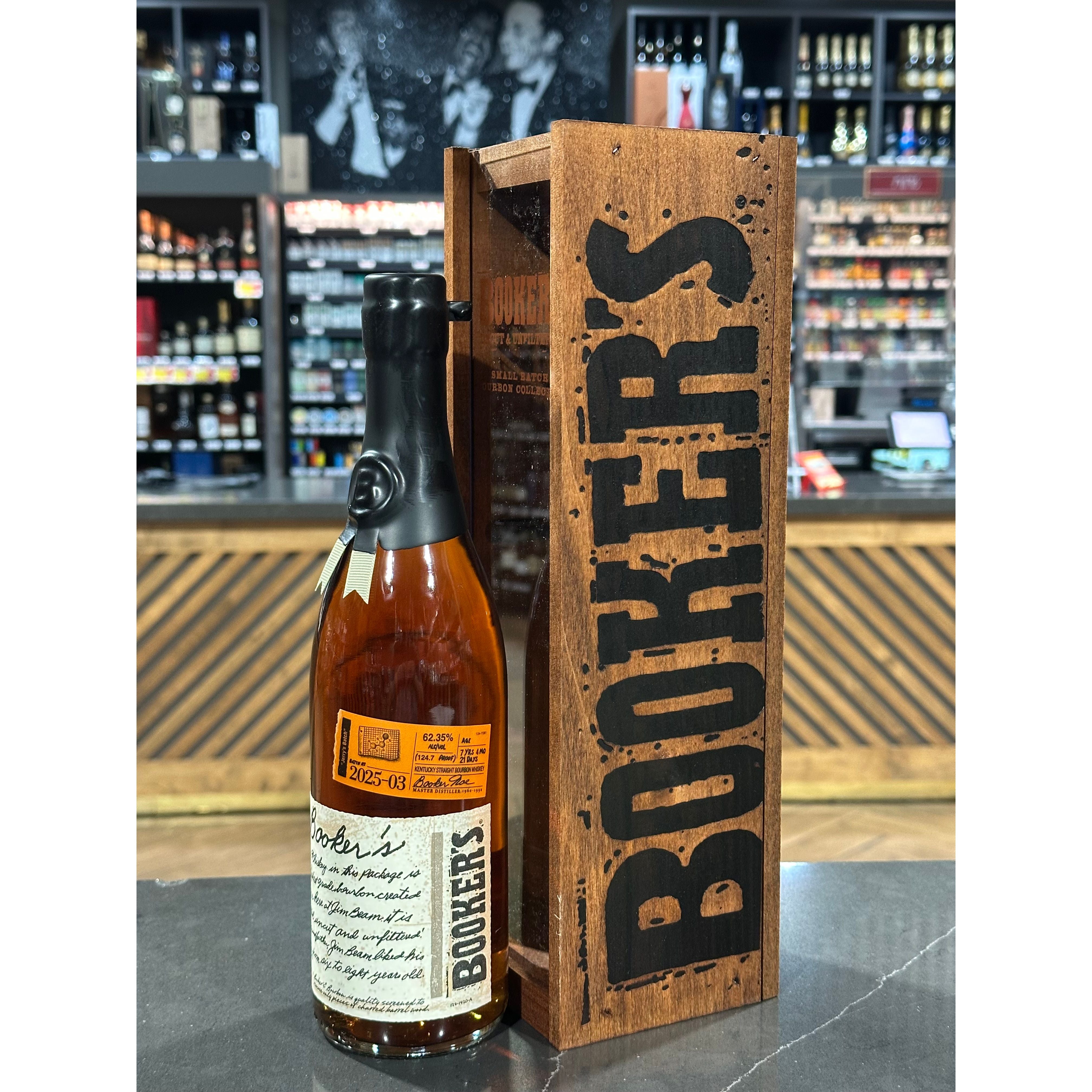 Booker’s Kentucky Straight Bourbon Whiskey Jerry’s Batch – Liquor Lineup