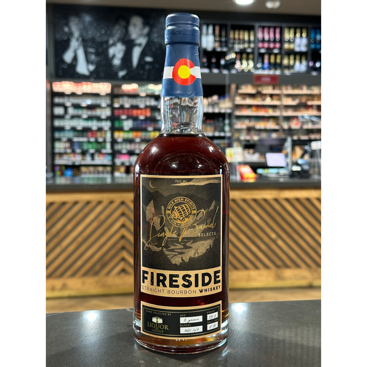 Fireside Straight Bourbon Whiskey Liquor Lineup Store Pick Mile High S