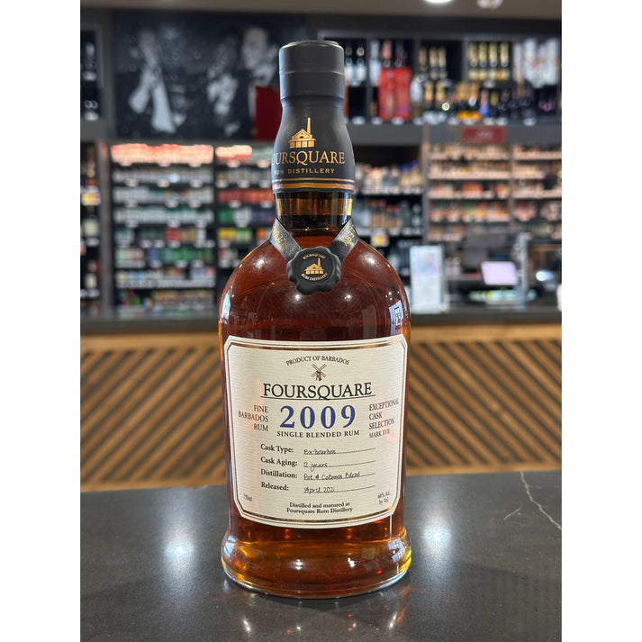 Four Square Fine Barbados Rum 2009 Exceptional Cask 12 Year – Liquor Lineup