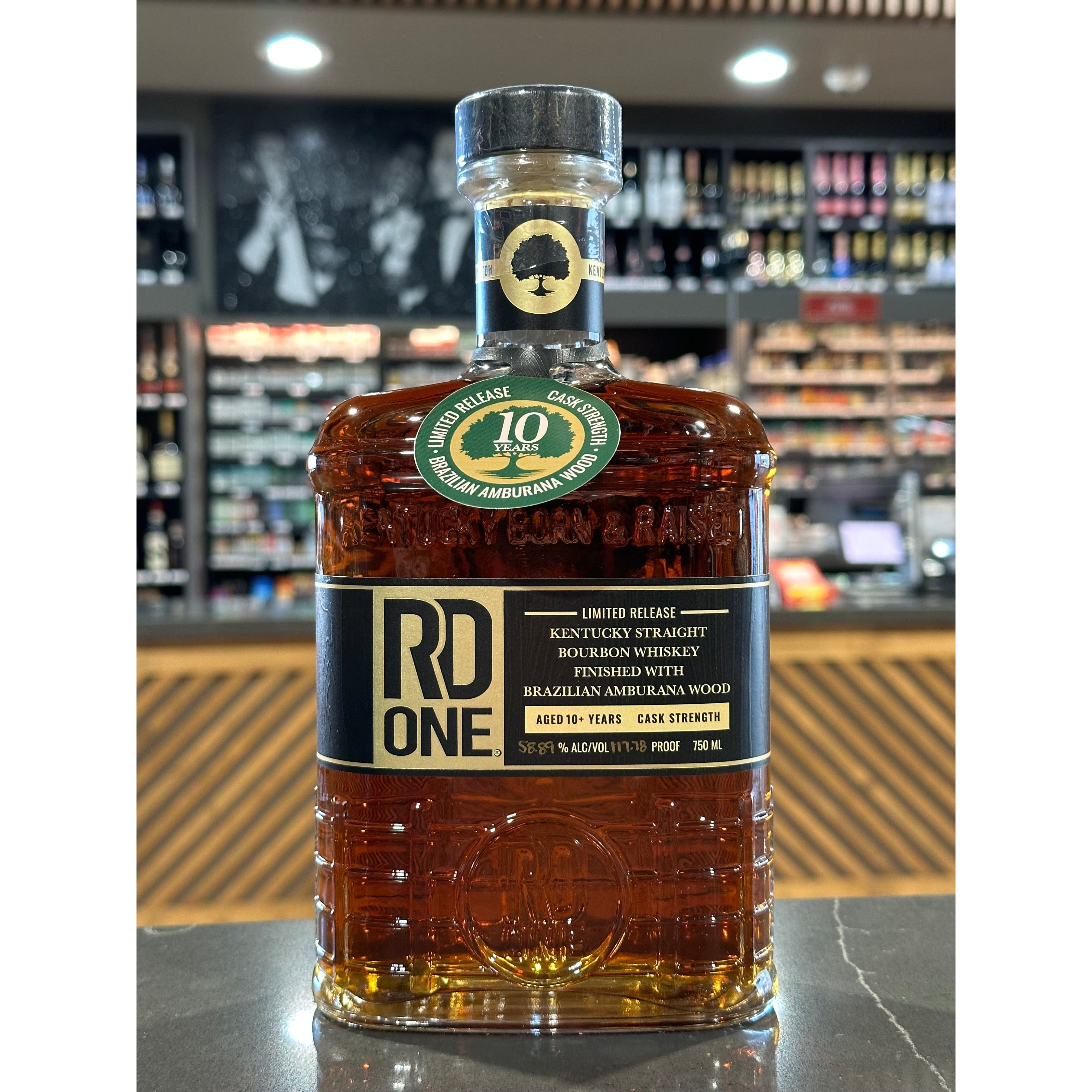 RD One Limited Release 10 Year Kentucky Straight Bourbon Finished in A ...