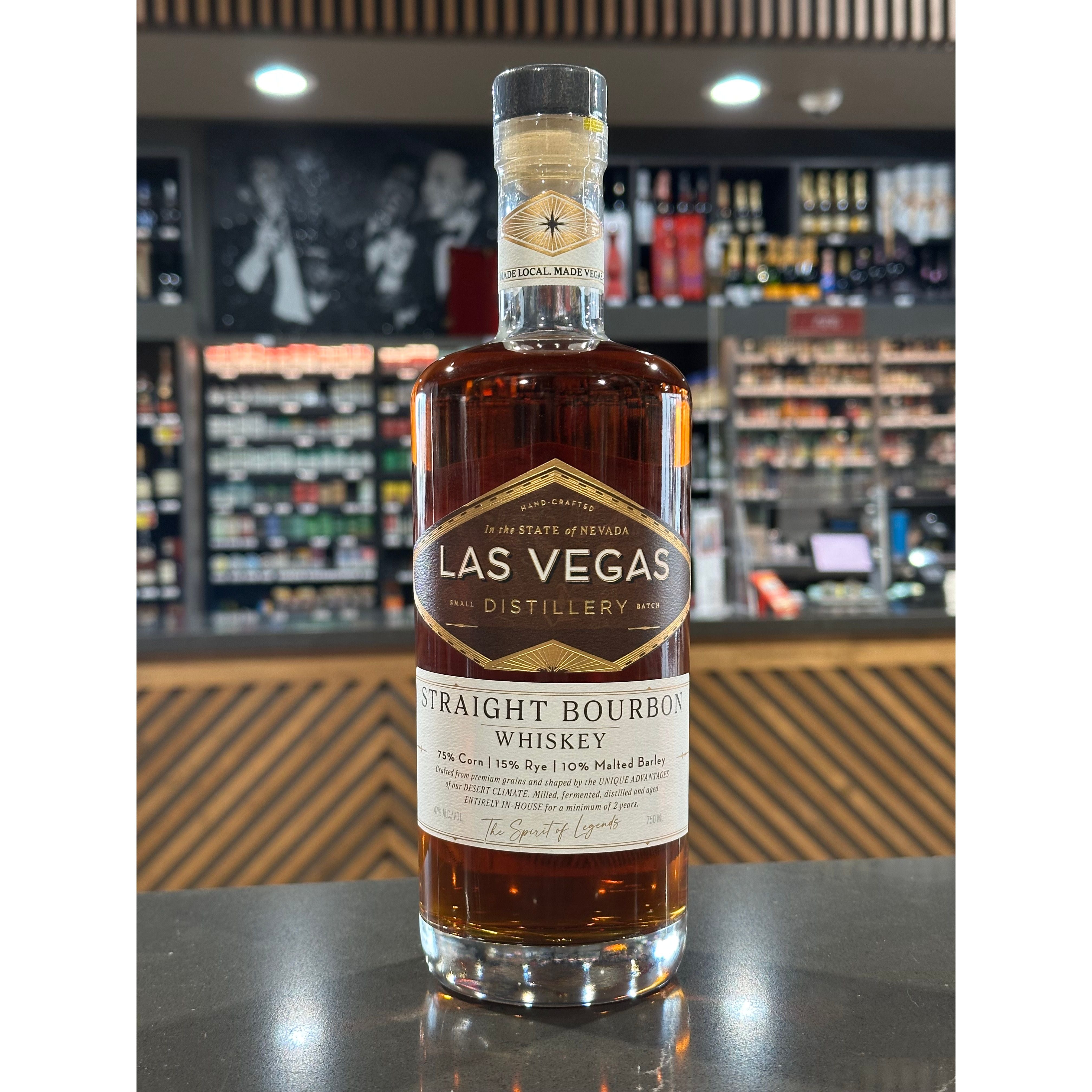Las Vegas Distillery Straight Bourbon Whiskey Small Batch – Liquor Lineup
