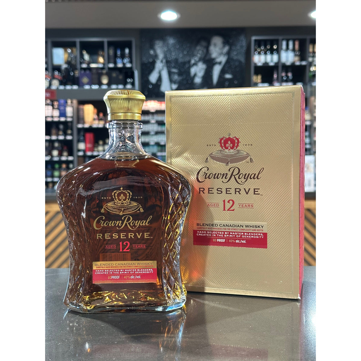 Crown Royal Reserve aged 12 Years Canadian Blended Whisky – Liquor Lineup