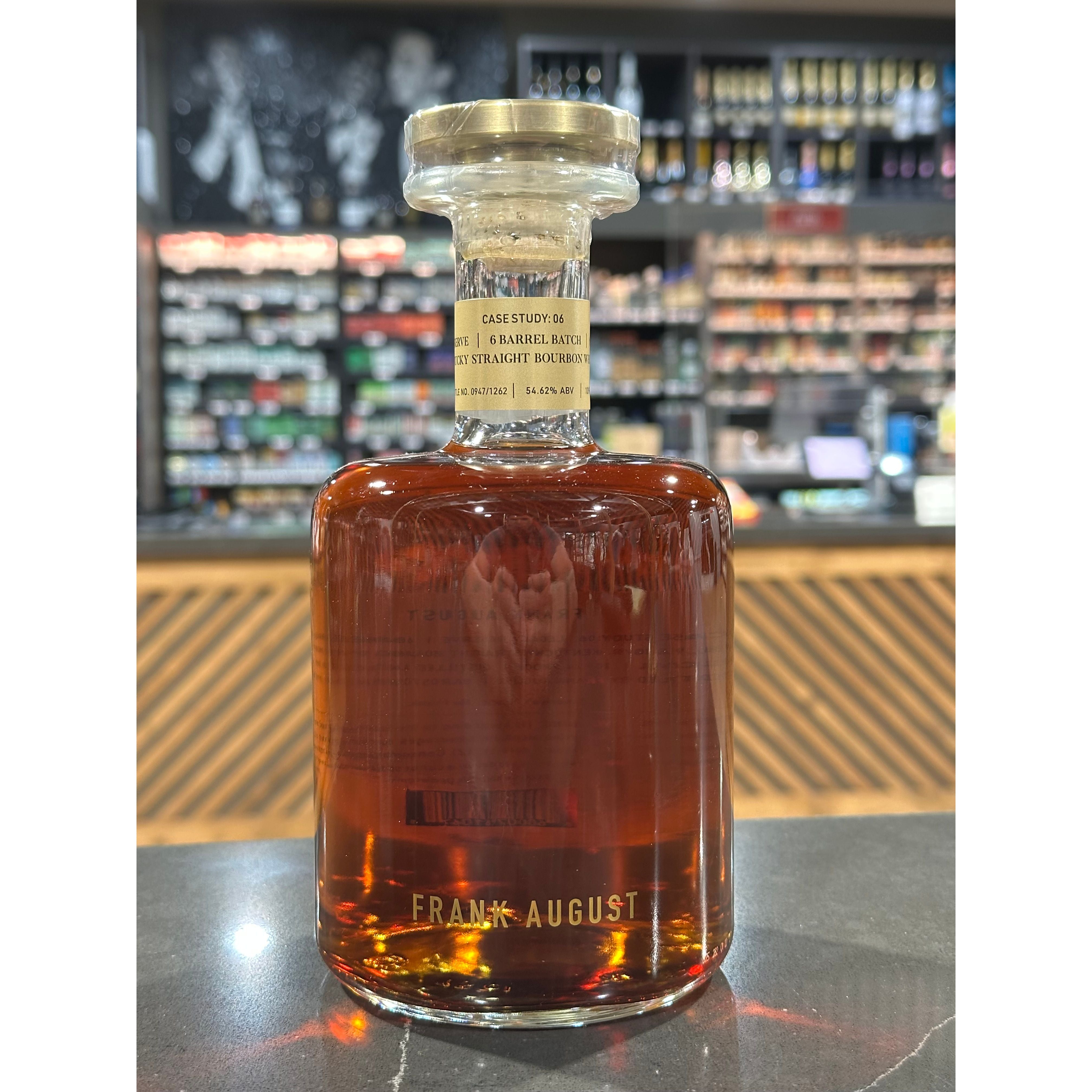 Frank August Case Study 06 Kentucky Straight Bourbon Whiskey – Liquor ...