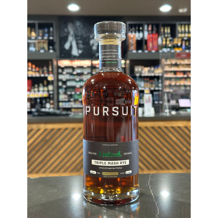 Pursuit United Triple Mash Rye Barrel Proof – Liquor Lineup