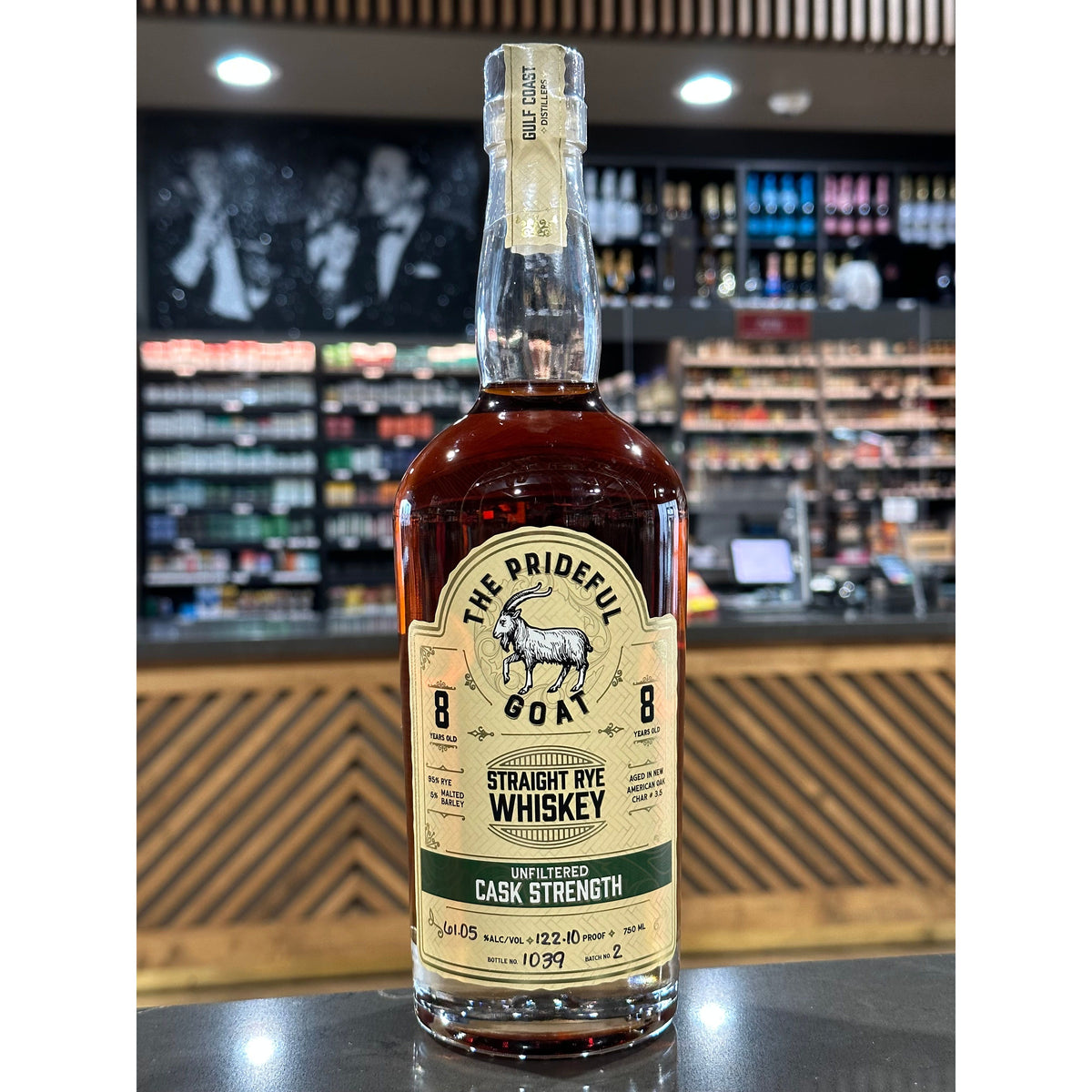 THE PRIDEFUL GOAT | STRAIGHT RYE WHISKEY | AGED 8 YEARS – Liquor Lineup