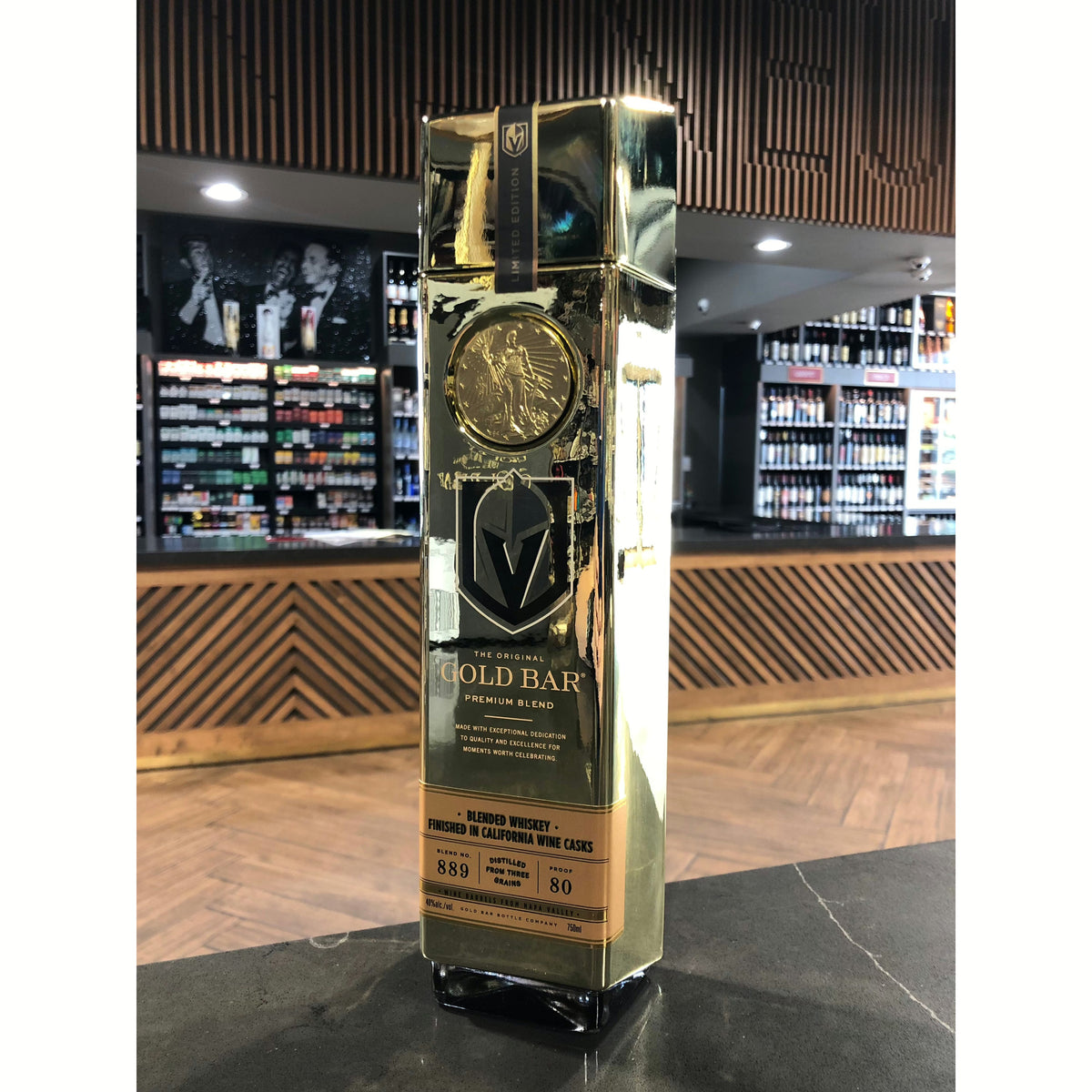 Gold Bar Whiskey | Vegas Golden Knights | Limited Edition – Liquor Lineup