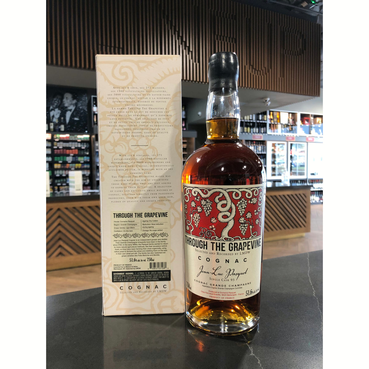 THROUGH THE GRAPÉVINE | COGNAC | SINGLE CASK 95 – Liquor Lineup