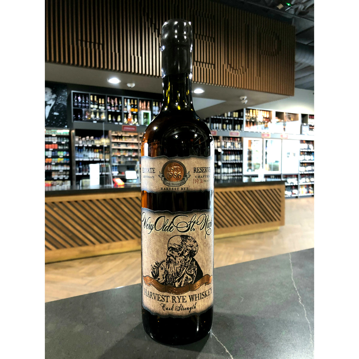Very Old Saint Nick | Harvest Cask Strength Rye Whiskey – Liquor Lineup